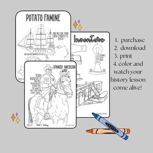 Claritas Cycle 4 History -coloring Book- Weeks 1-14 (part 1) - Etsy