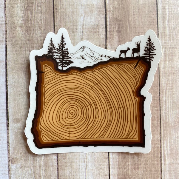 Oregon Decal - Etsy