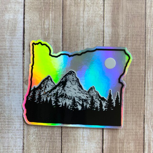 Oregon Coast State Sticker - Etsy