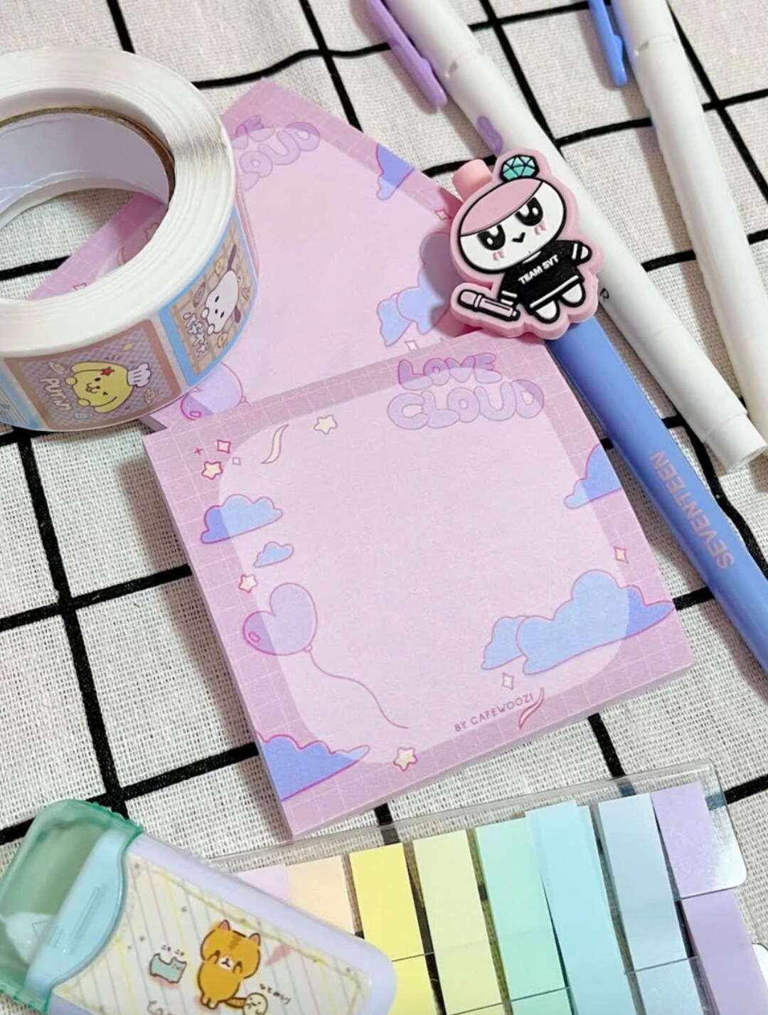 Seventeen Heaven's Cloud Sticky Notes - Etsy