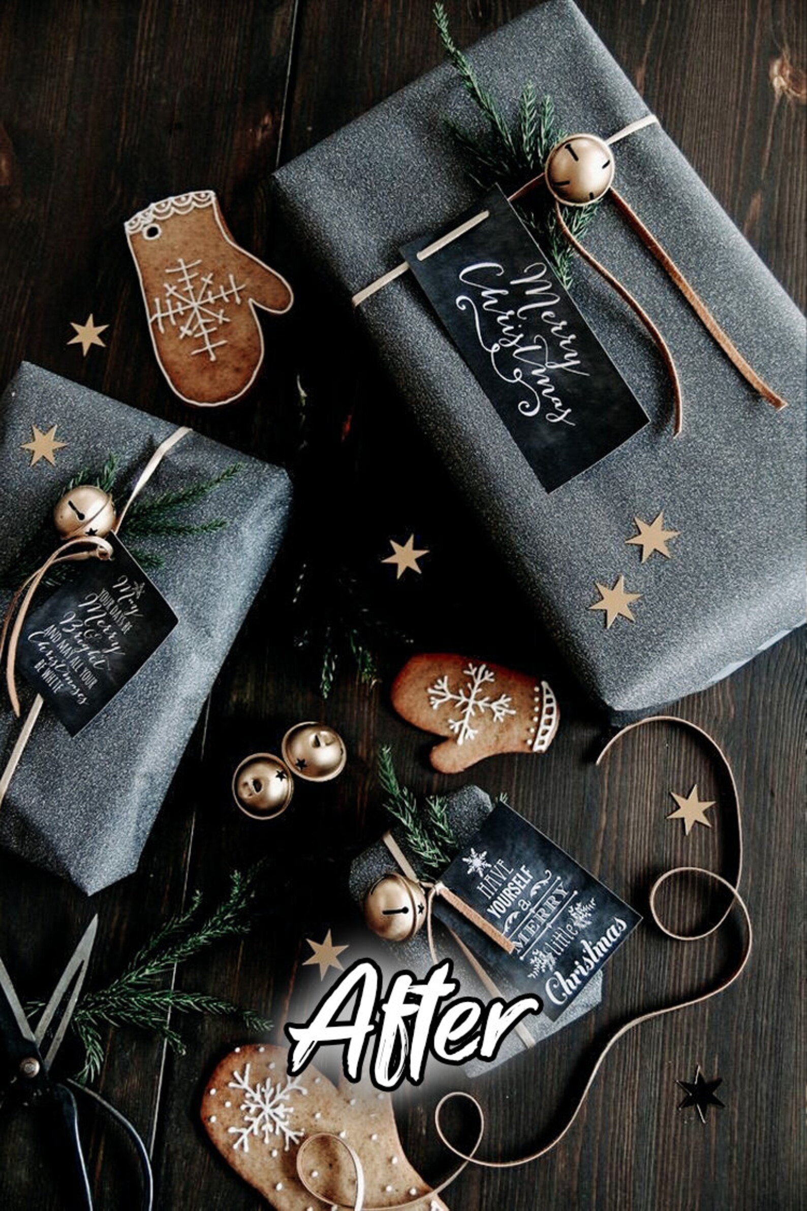 Merry Christmas / Lightroom Preset for Mobile & Desktop / Photo Preset ...