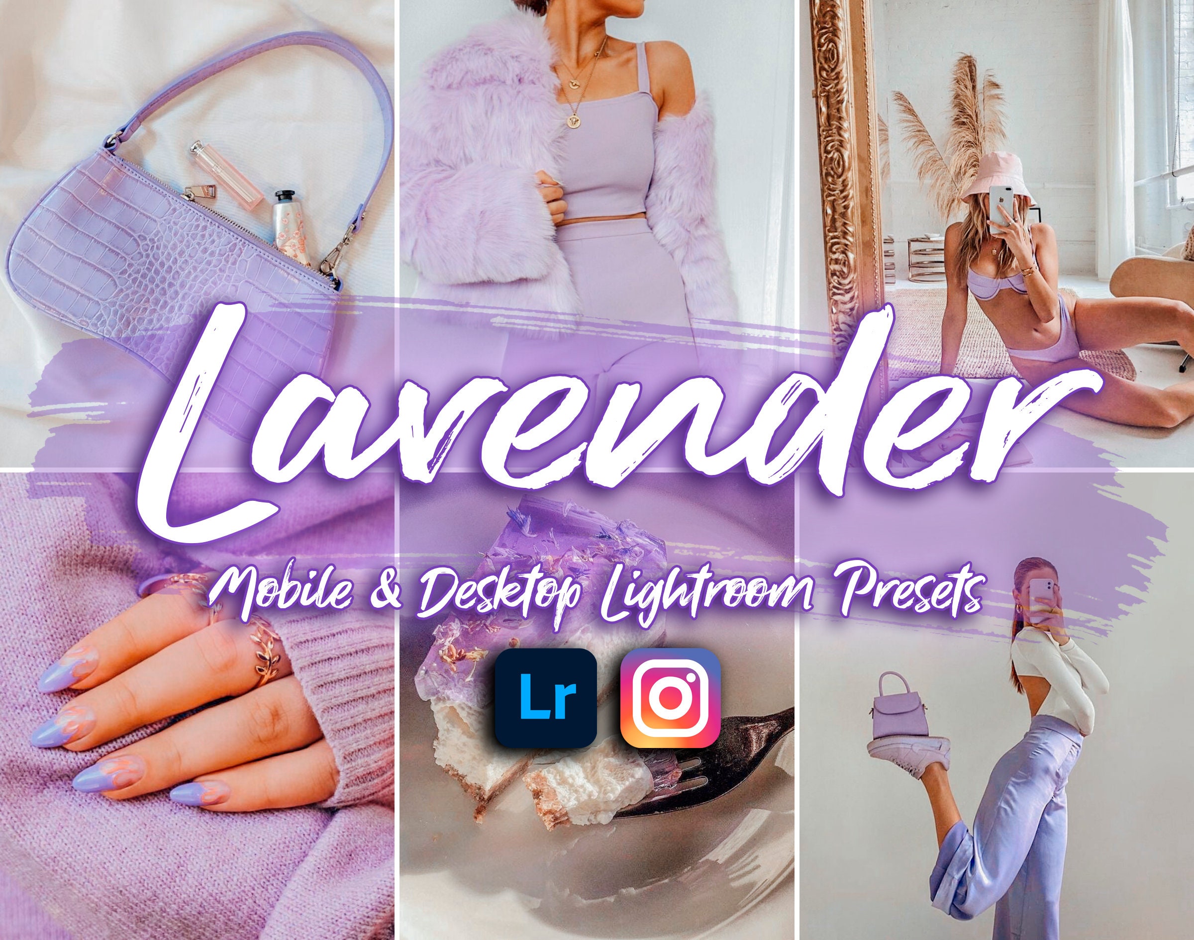 Lavender / Lightroom Preset for Mobile & Desktop / Photo - Etsy
