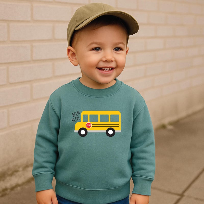 School Bus Shirt for Boy - Etsy