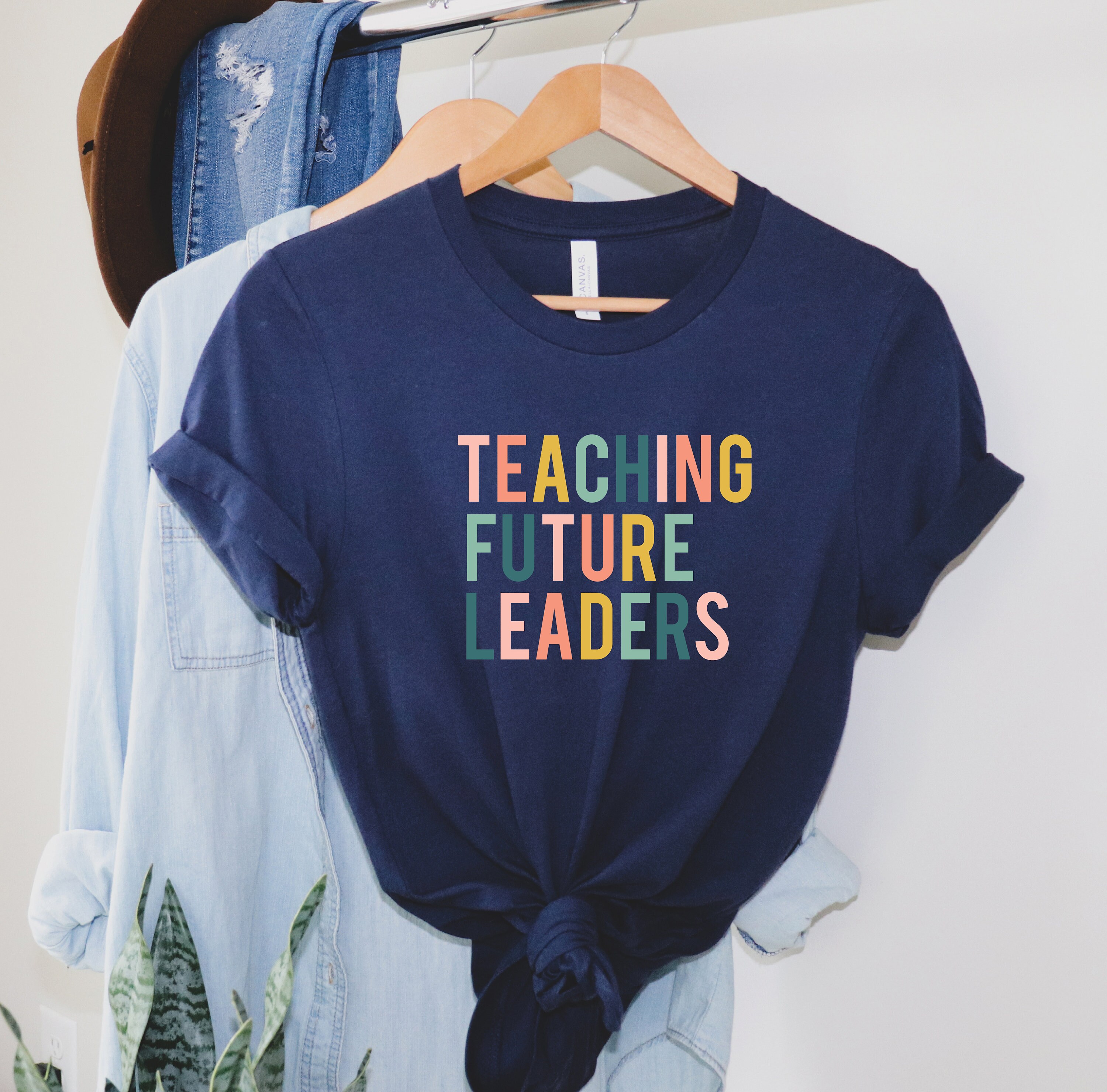 Teaching Future Leaders Tshirt Teacher Gift Teacher - Etsy