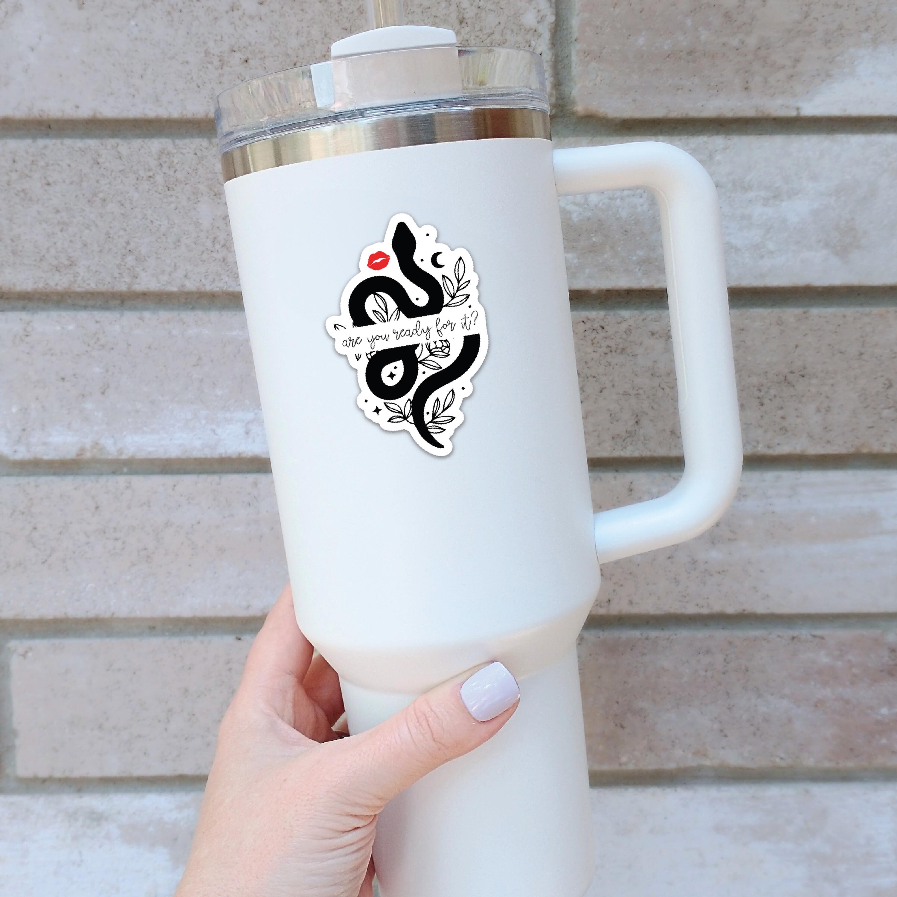 Snake Sticker - Waterproof, Weatherproof Clear Sticker - Etsy