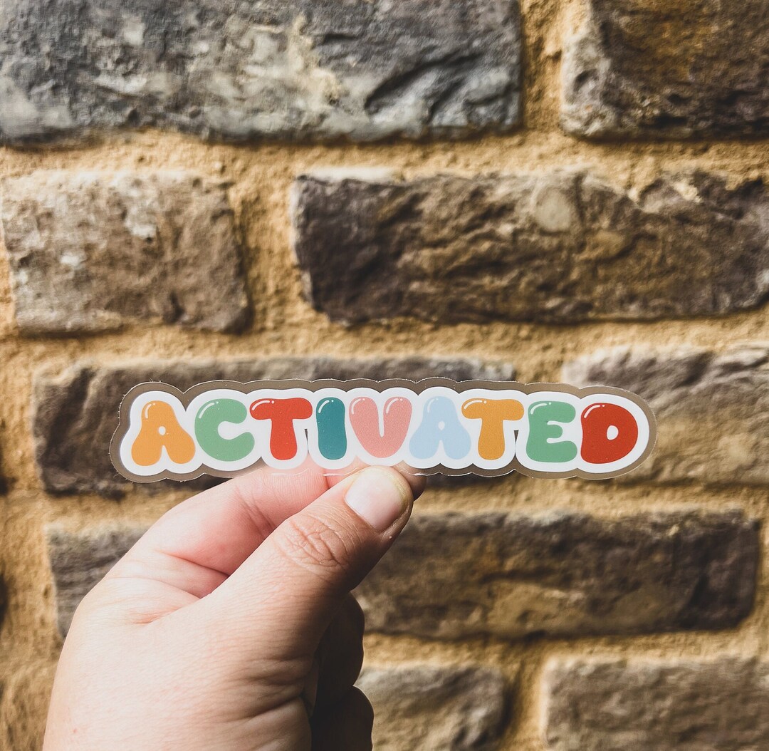 ACTIVATED Clear Weatherproof Sticker, Bravo, Summer House, Hubb House ...