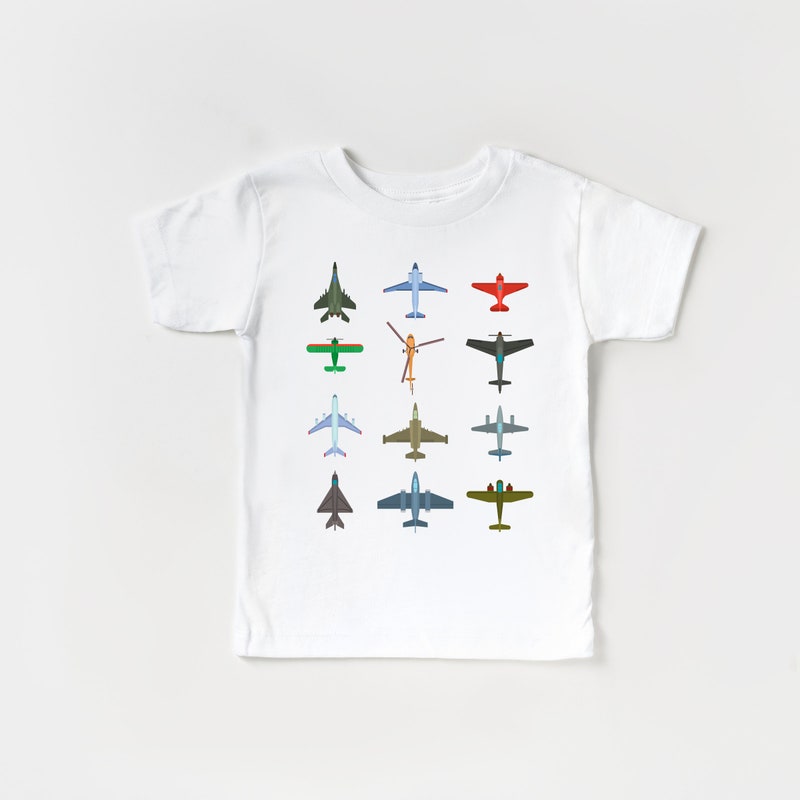 Boys Airplane Shirt - Etsy