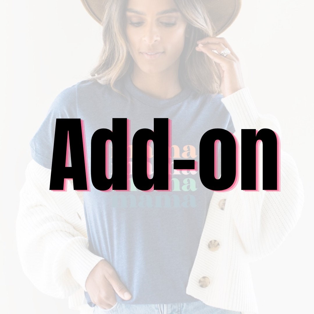 Custom Design Order Add-on - Etsy