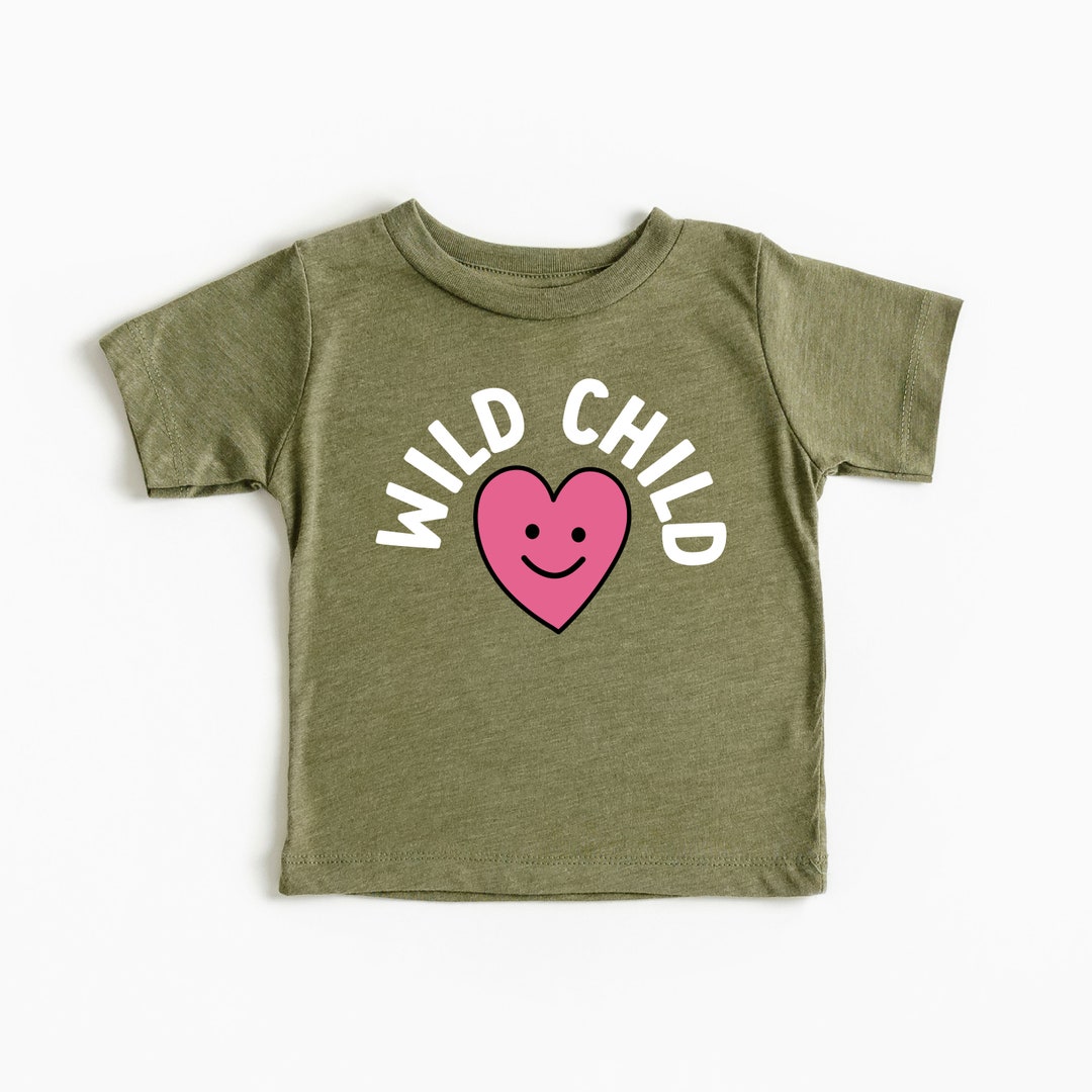 Wild Child Tshirt, Little Girl Shirt, Toddler, Trendy, Snack Queen ...