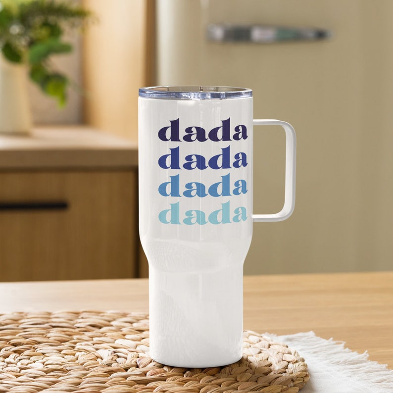 Dada Travel Mug With a Handle - Etsy