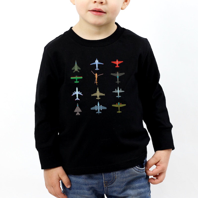Boys Airplane Shirt - Etsy