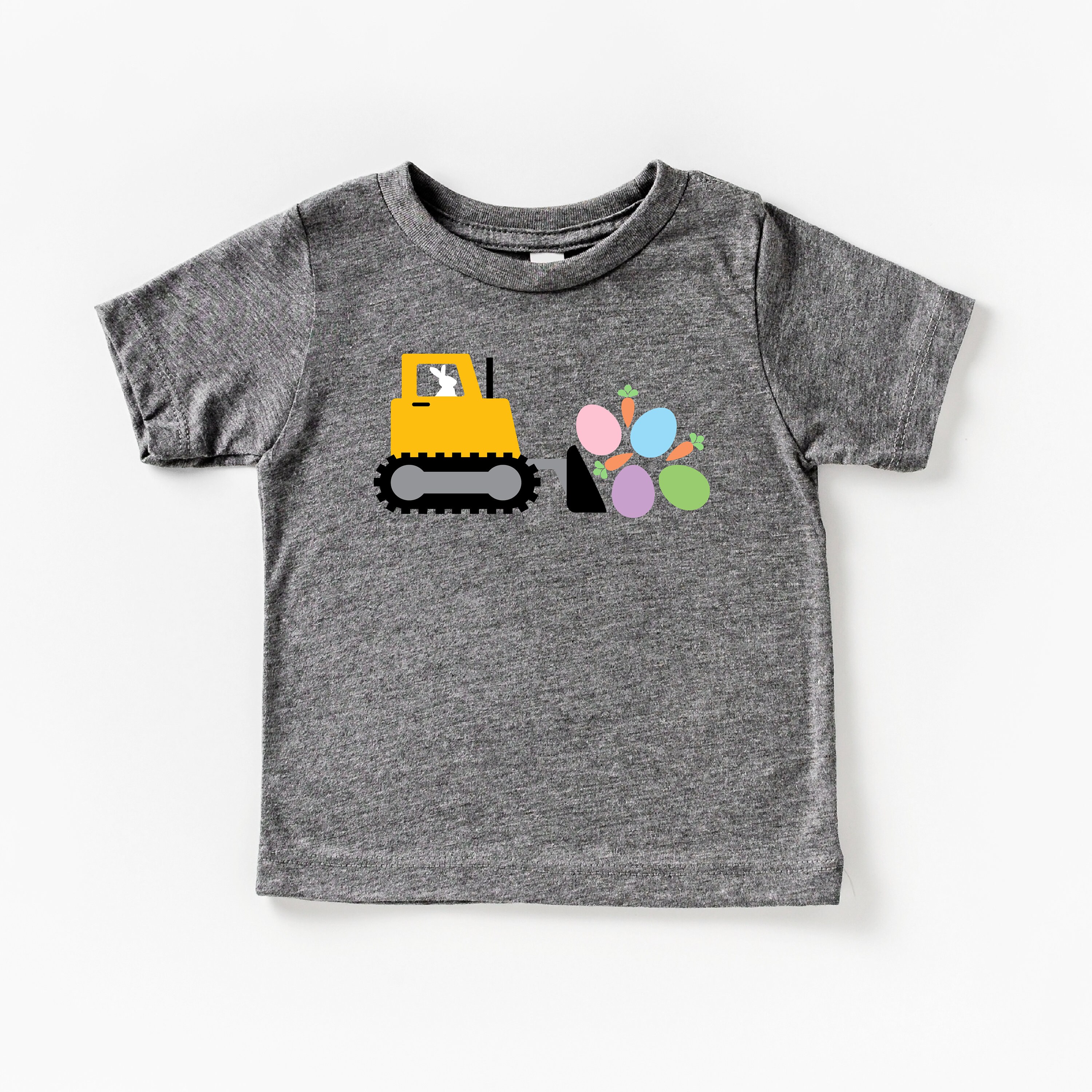 Easter Bulldozer Construction Truck Toddler/baby/kids Tshirt - Etsy