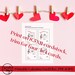 Kid Music Valentine Cards 3x4 Printable Cards and Mini Envelope JPG PDF ...