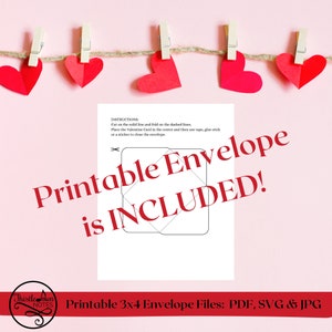 Kid Music Valentine Cards Series 2 3x4 Printable Cards and Envelope JPG ...