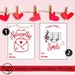 Kid Music Valentine Cards Bundle 12 Designs 3x4 Printable Cards and ...