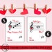Kid Music Valentine Cards Bundle 12 Designs 3x4 Printable Cards and ...
