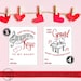 Kid Music Valentine Cards - Series 3 | 3x4 Printable Cards and Envelope ...