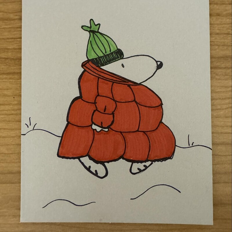 Snoopy Cards - Etsy