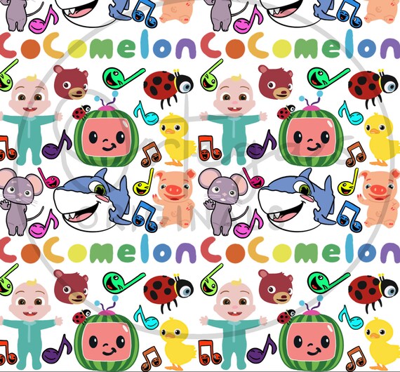 Cocomelon Seamless File Pattern - Etsy