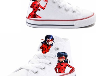 Ladybug Converse - Etsy