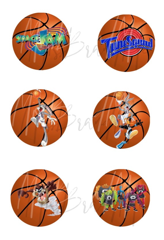 Space Jam Themed Stickers Character Stickers Basketball | Etsy