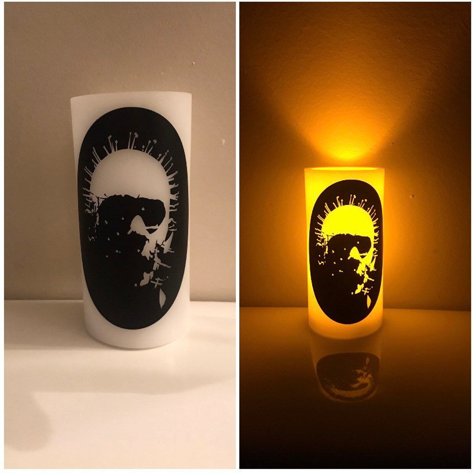 Horror Movie Flameless Candles | Etsy