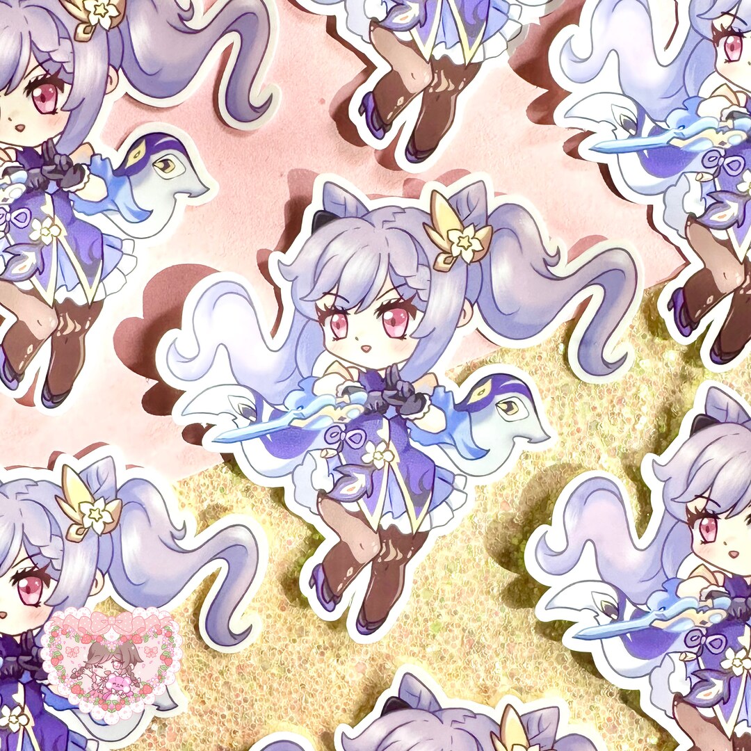 Genshin Impact Keqing 3” Sticker - Etsy
