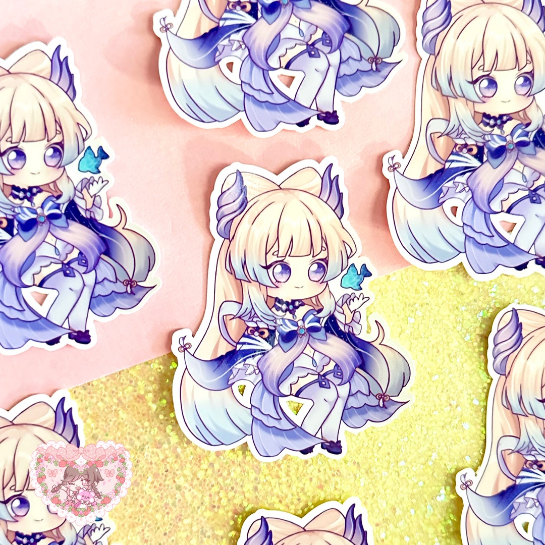 Genshin Impact Sangonomiya Kokomi 3” Sticker - Etsy