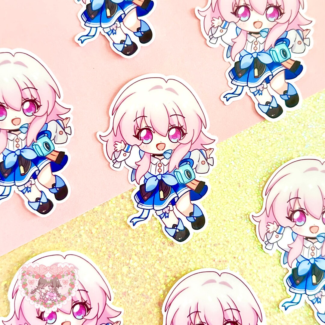 Honkai Star Rail March 7th Chibi 3” Sticker - Etsy