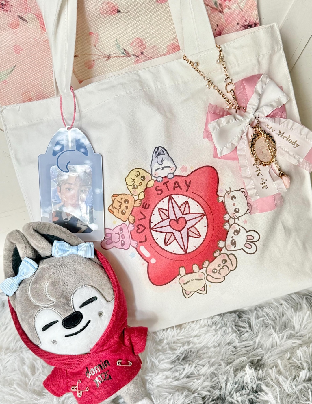Skz Skzoo Compass Tote Bag - Etsy