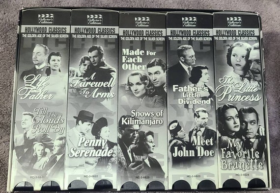 Hollywood Classics Vhs Collector's Edition | Etsy