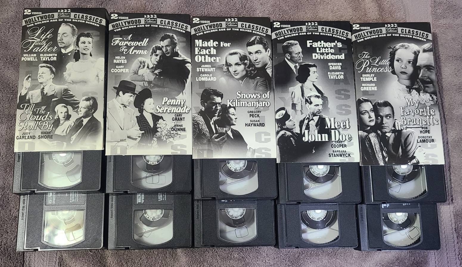 Hollywood Classics Vhs Collector's Edition - Etsy