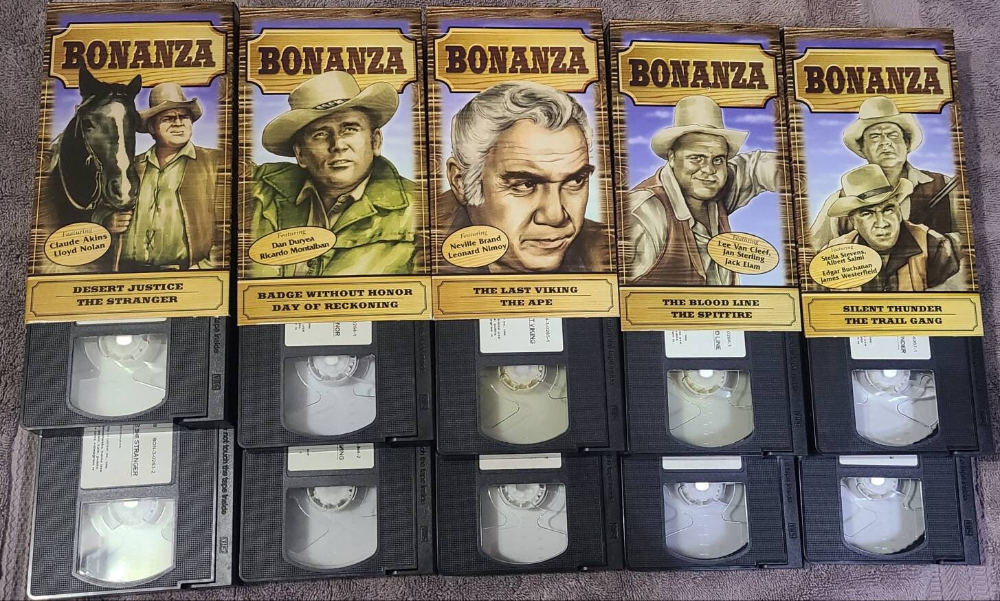 Bonanza Collector's Edition 10 Vhs Cassettes - Etsy