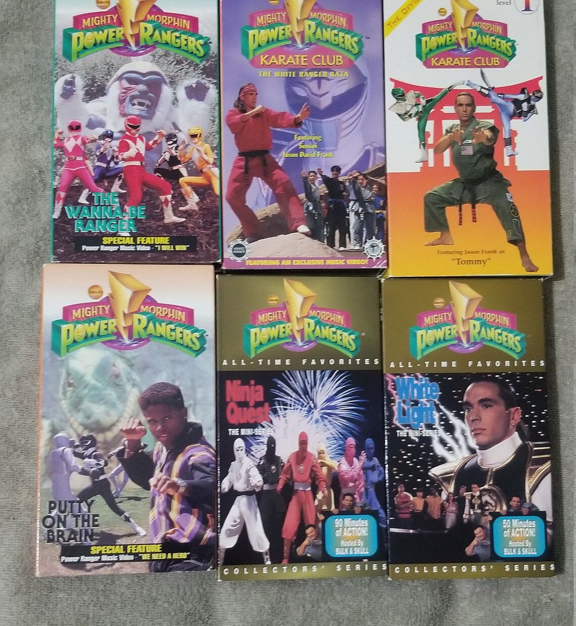 Fox Kids Vhs Power Rangers