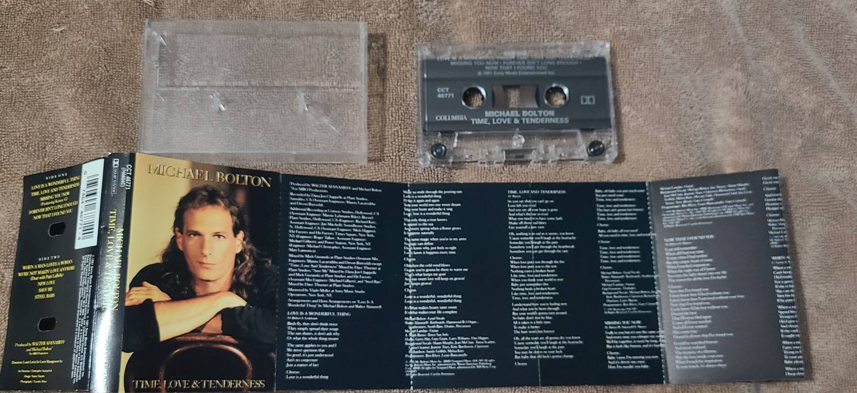 Michael Bolton cassette temps amour &tendresse - Etsy France