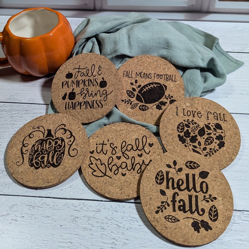 Fall Coasters - Etsy