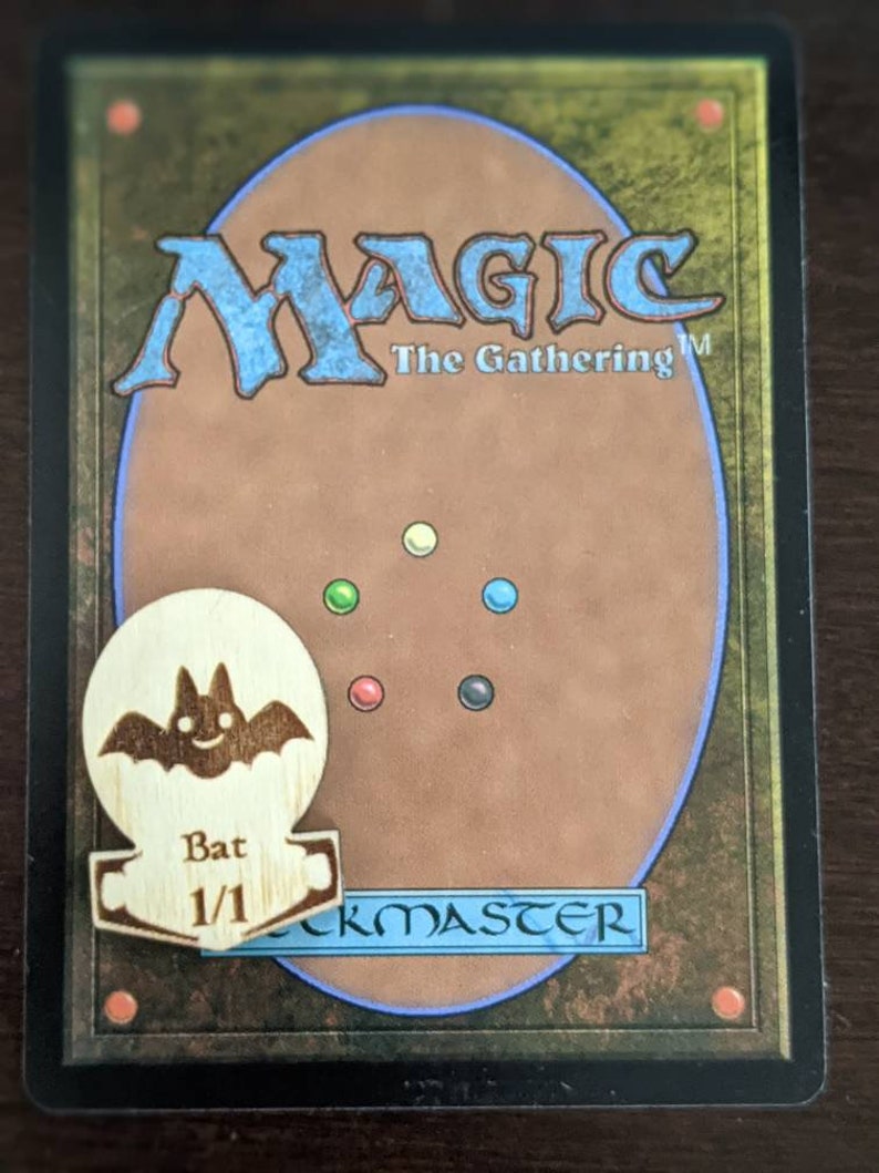 Cute MTG Bat Tokens acrylic or Wood X 6 for Magic the - Etsy