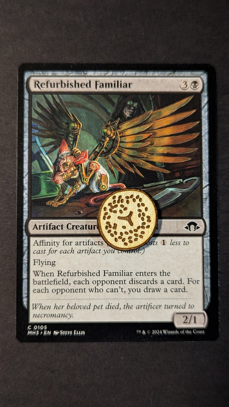 Everything Bagel Food Token / Everything Token (walnut or Birch X6) for ...