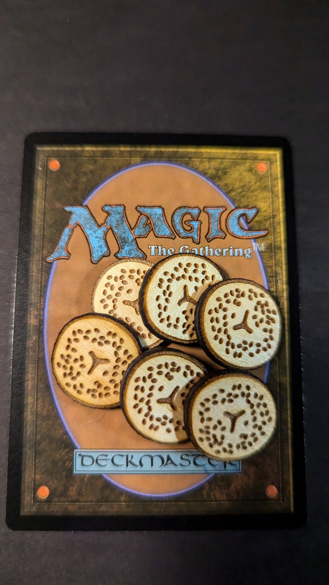 Everything Bagel Food Token / Everything Token (walnut or Birch X6) for ...