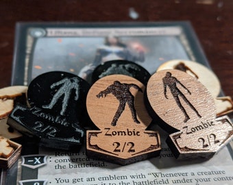 Mtg Zombie Tokens - Etsy