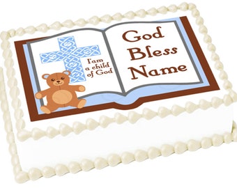 Bible Cake Topper | Etsy