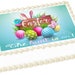 HAPPY EASTER DAY Edible Cake Topper Image Party Decoration - Etsy