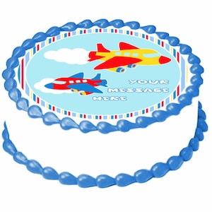 PLANES Edible Cake Topper Image Birthday Party Decoration - Etsy