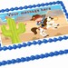 Cowboy Theme Cake Topper, Ranchero Theme Cake Topper, Vaquero Cake ...