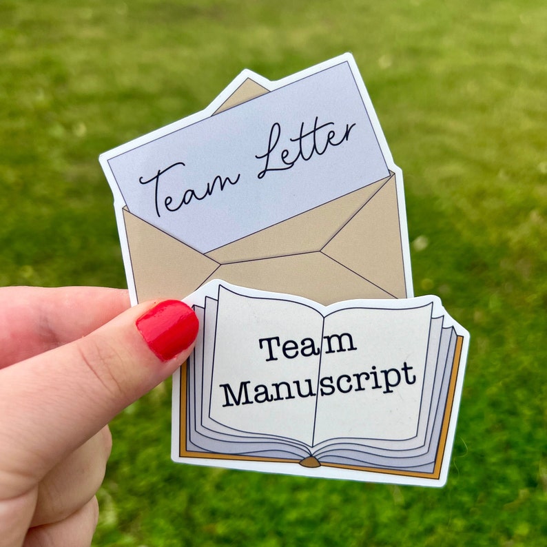 Team Letter or Manuscript Sticker Colleen Hoover Coho Romance Verity ...