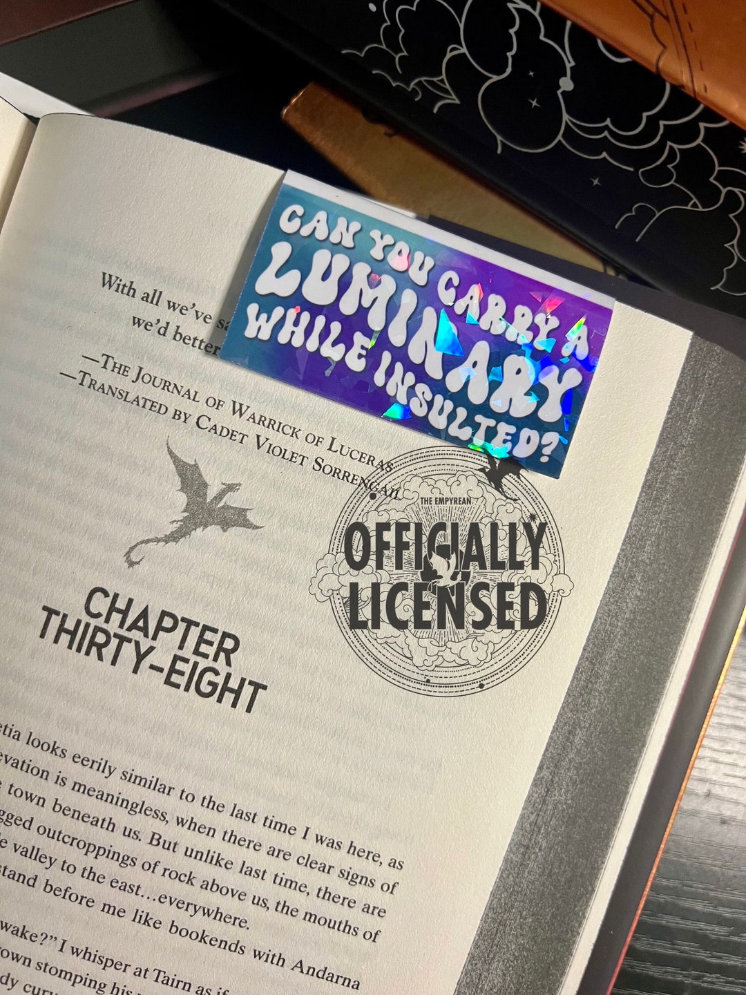 Can You Carry a Luminary Magnetic Bookmark | Fourth Wing Iron Flame ...