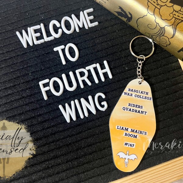 Xaden Riorson Keychain - Etsy