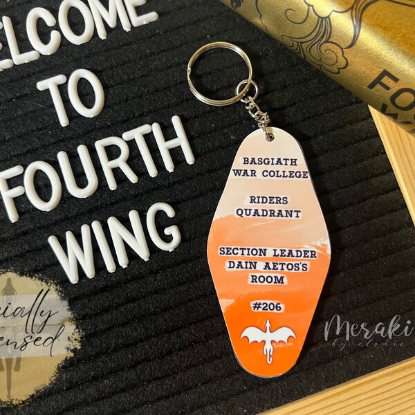 Xaden Riorson Keychain - Etsy