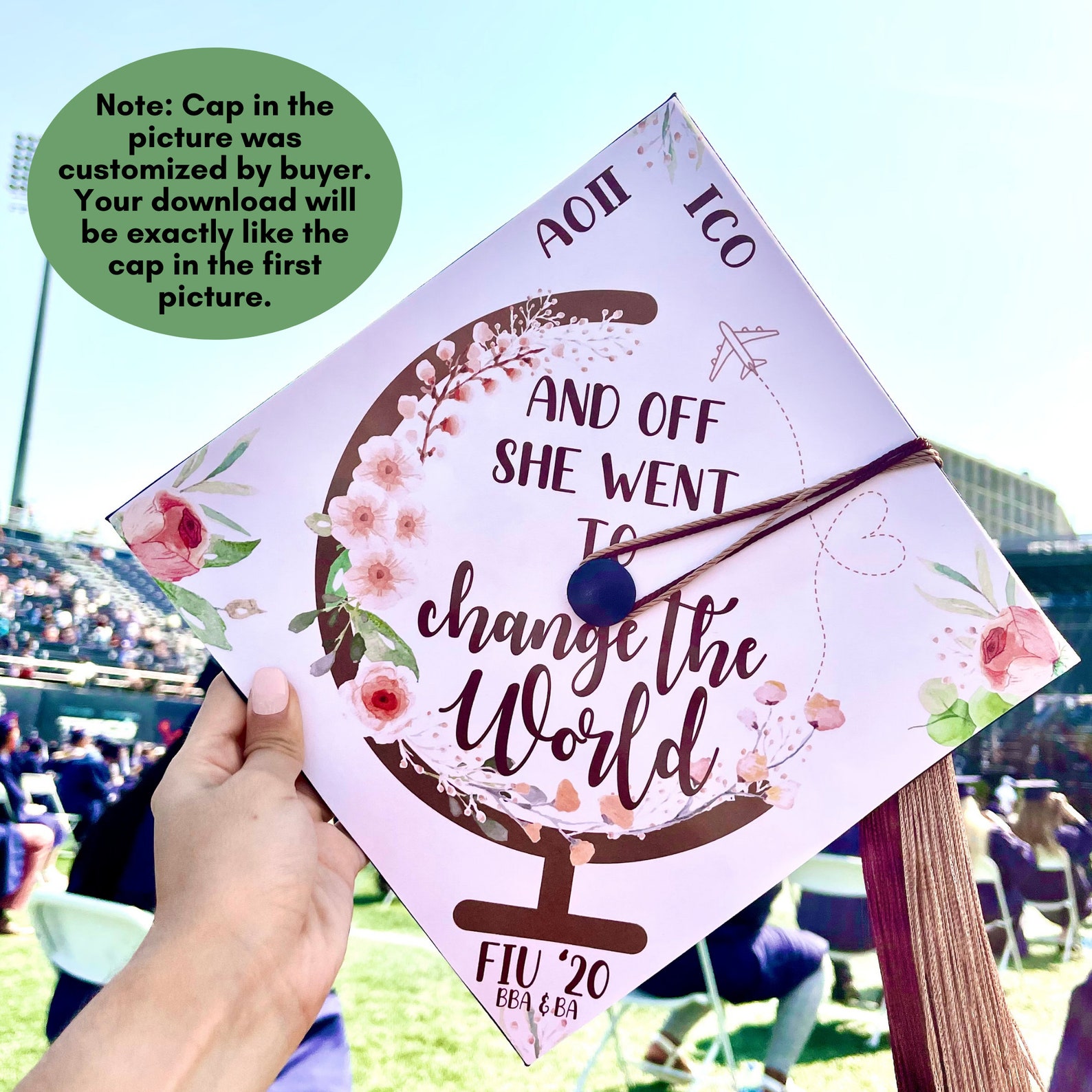 Printable Grad Cap Topper DIY Graduation Cap Topper Save the - Etsy