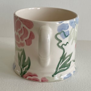 Emma Bridgewater Floral, Flowers, Roses, Rosebuds Mug, Half Pint Size ...